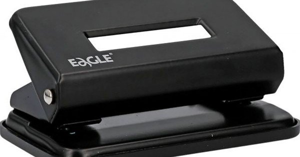 EAGLE PUNCH 902 2-HOLE PUNCH (black)